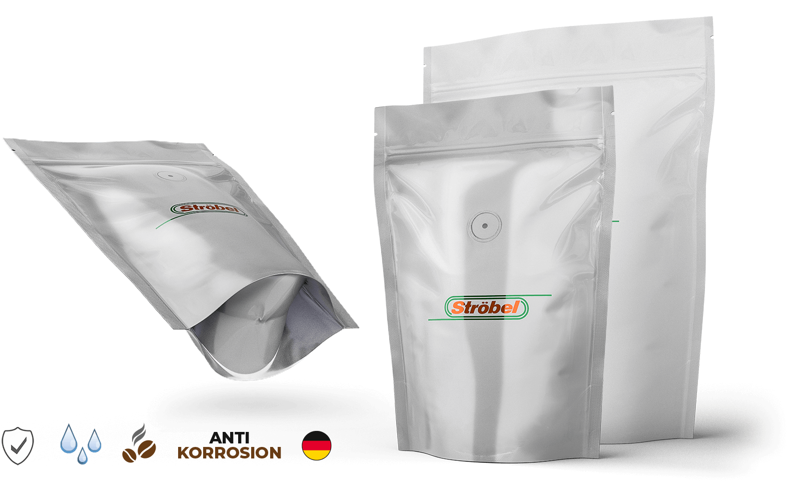 ALU-Line STAND UP POUCHES - Packaging directly from the Manufacturer